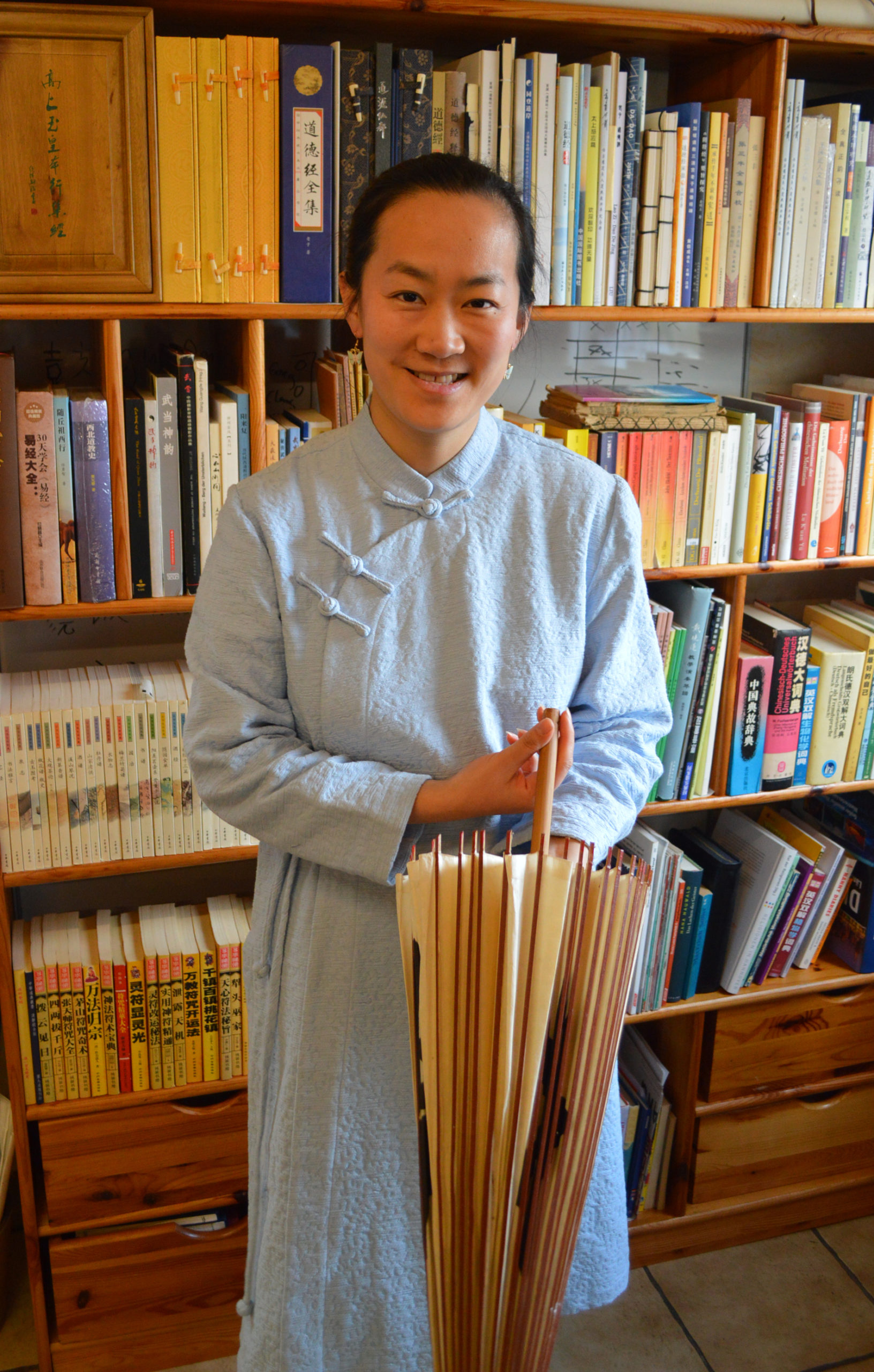 Sky Blue - Female Dress Han Fu - Liu - Tea & Art Shop