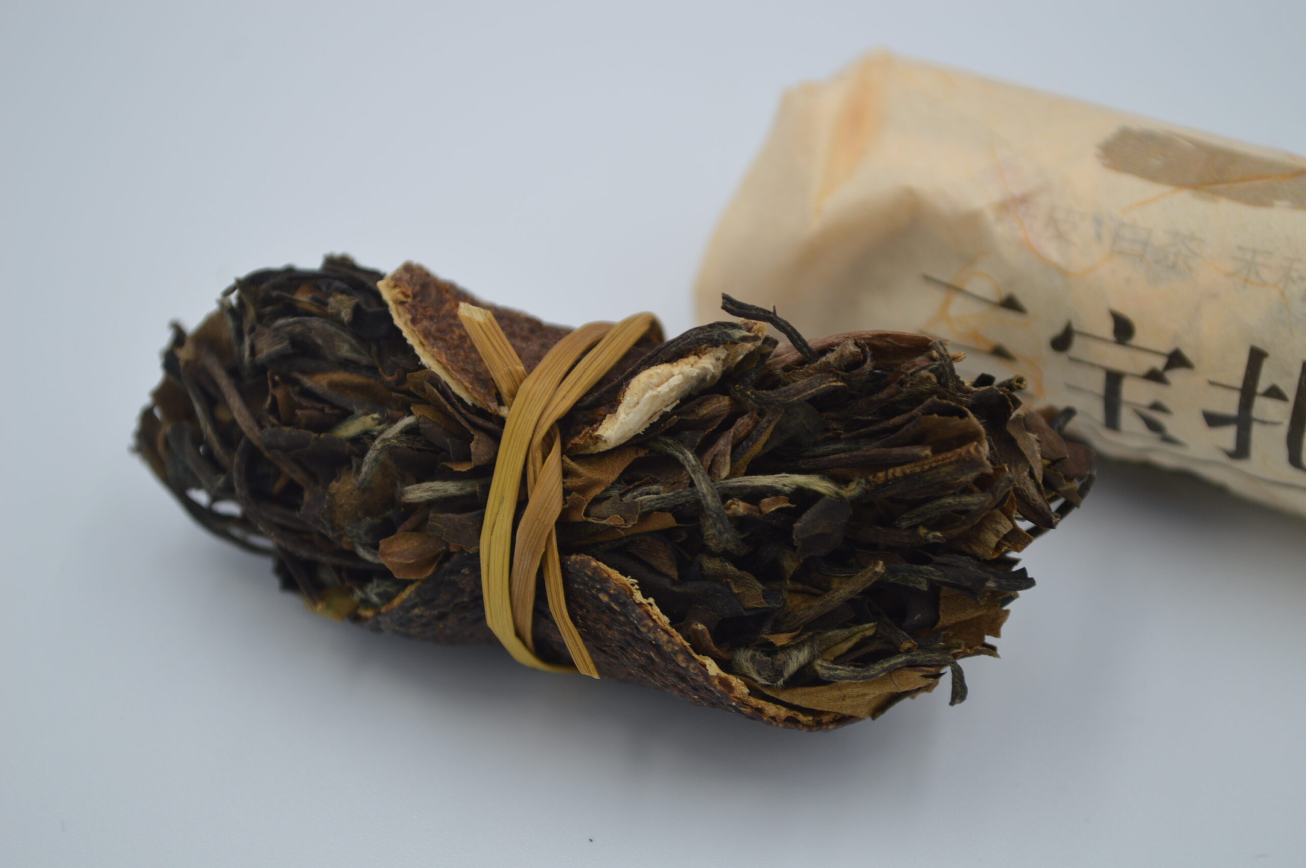 Mandarin San Bao Cha - 3 Treasures Tea - 2019 Red Mandarin Peel Fuding ...