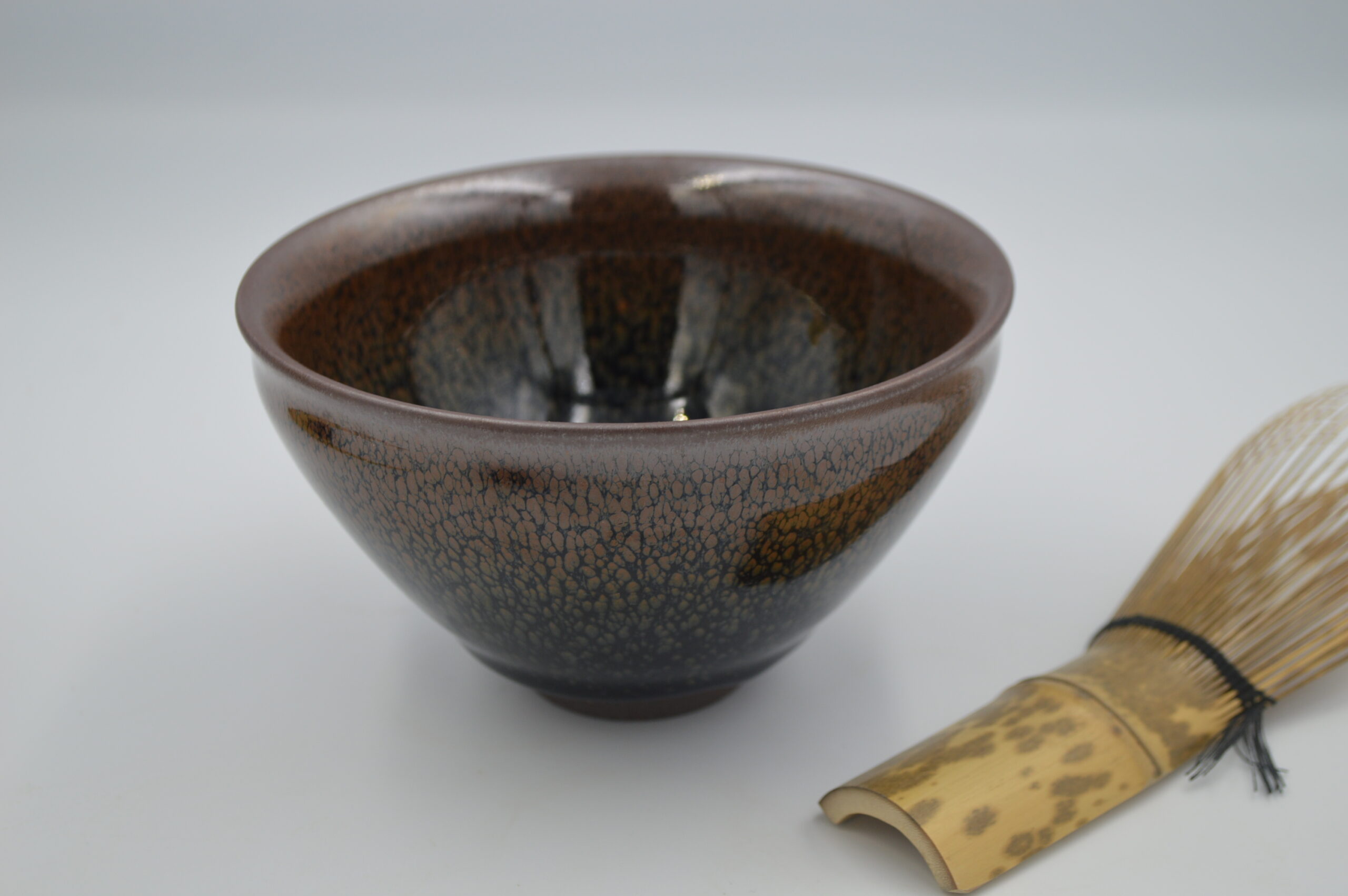 Partridge Feather Spot Tea Bowl - Jian Kiln Cha Zhan - Full Handmade ...